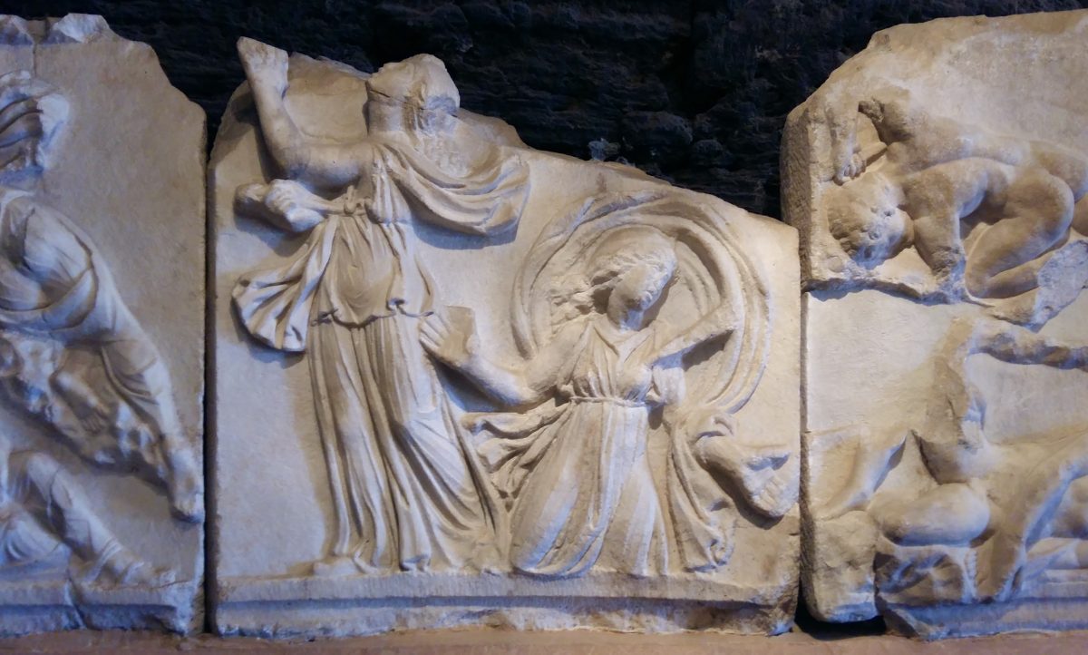 Myth of Niobe (Theatre; late 2nd century AD; Hierapolis Archaeological ...